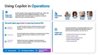 Using Copilot in Operations - A Systems Integrator